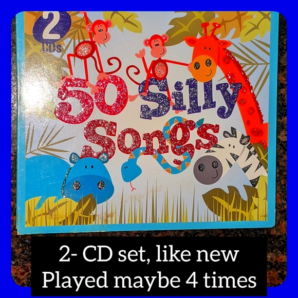 Other | 525 Kids Song Collection 2 Cd Set Of 5 Silly Songs Like New ...